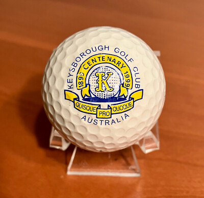 Keysborough Golf Club "1989-1999 Centenary" (Australia) Vintage Logo ...