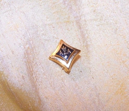 NICE Alpha Sigma Alpha sorority gold-filled member pin / badge, BPA | eBay