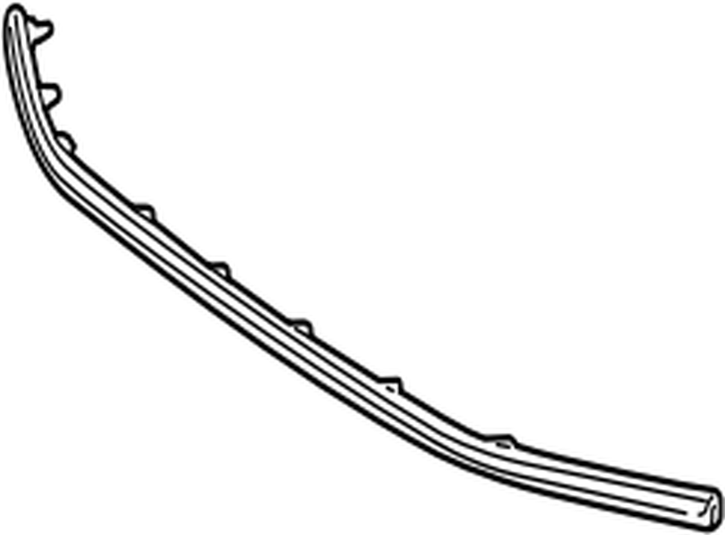 52711-35030 Toyota Moulding, front bumper 5271135030, New Genuine OEM ...