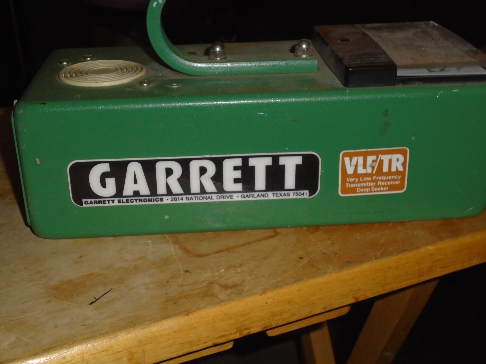 Vintage Garrett Detector 4 Parts(It still Wolrks)( but No Batterys in ...