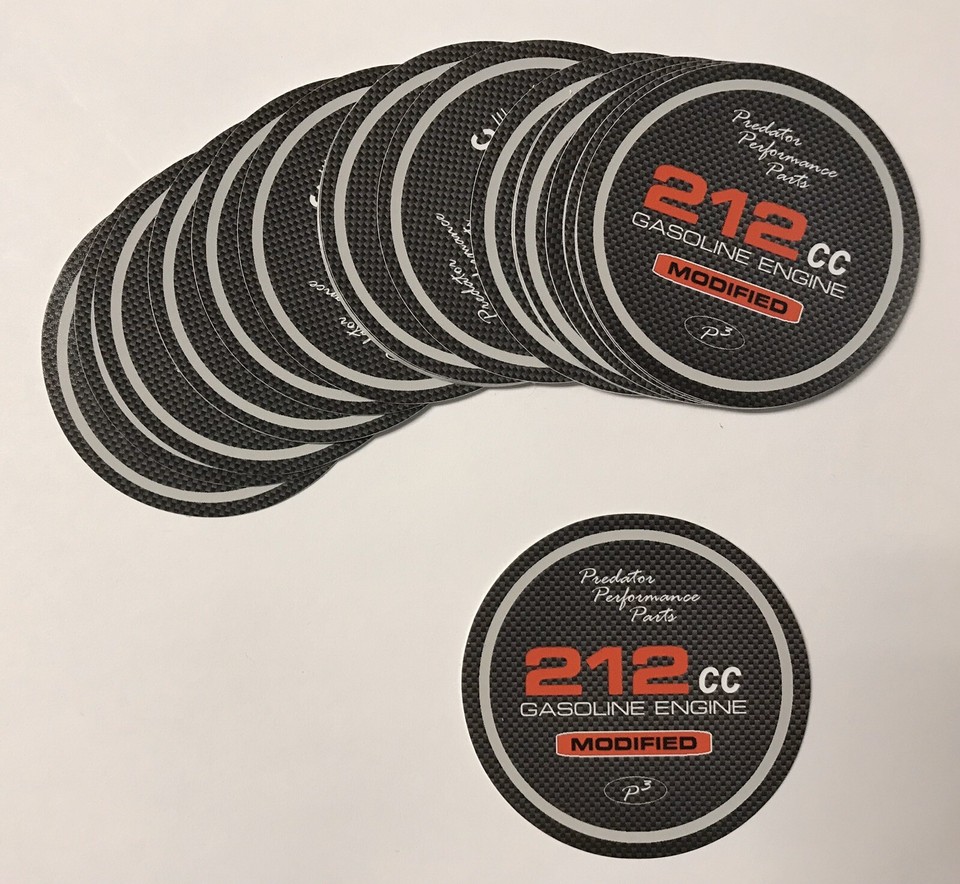 *NEW* “MODIFIED” Decal for Harbor Freight Predator 212cc engine! | eBay