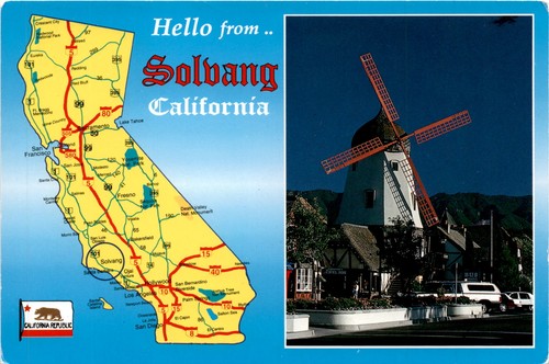 Solvang, California, Denmark, Danish architecture, windmills, bakeries ...