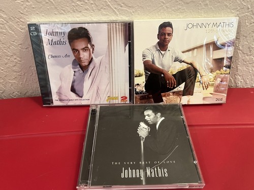 LOT 3 CDs JOHNNY MATHIS - CHANCES ARE DEFINITIVE EARLY HITS 12th of ...