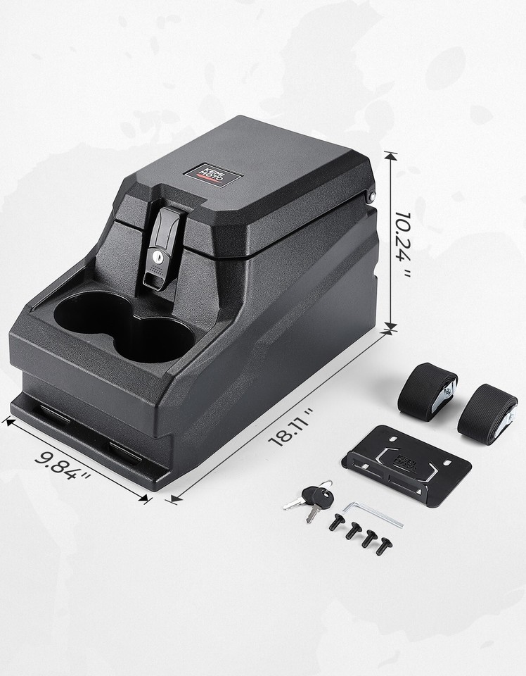 Bench Seat Center Console Armrest Box For Ranger XP 1000/ Crew XP 1000 ...