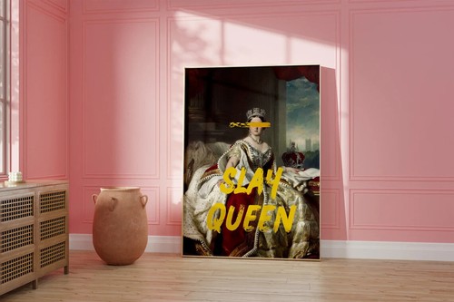 Slay Queen Painting Wall Art poster Choose your Size | eBay Australia