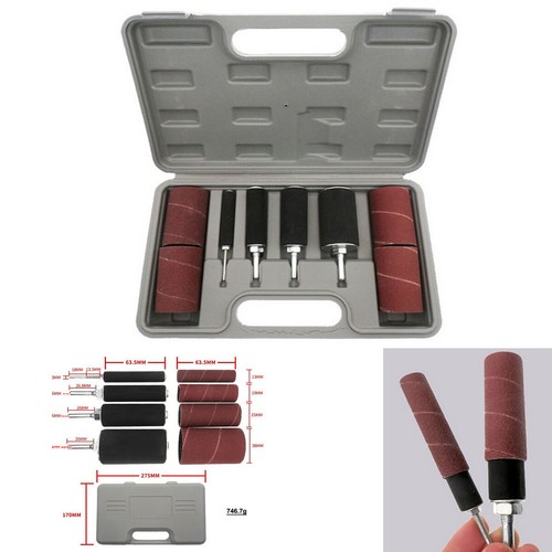 20PCS Sanding Ring Drum Tool Box Fit For Wood Carving/Polishing/Sanding ...