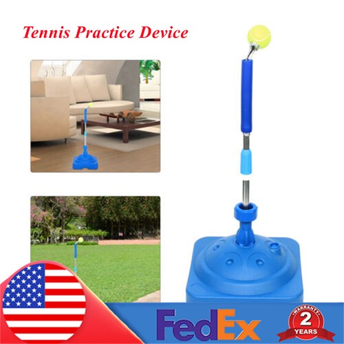 Tennis Practice Device Professional Topspin Trainer Tool Portable Ball ...