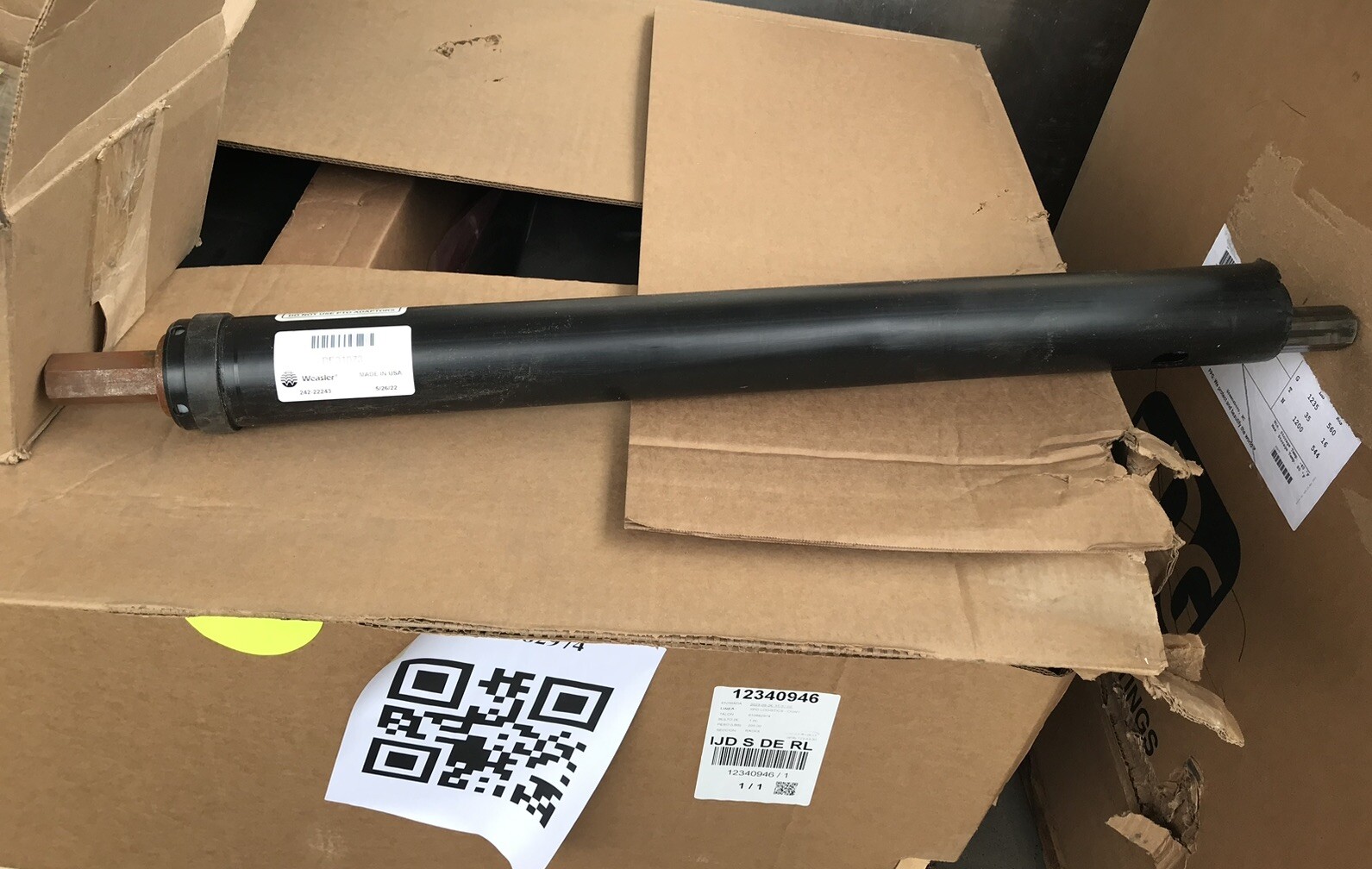 John Deere PTO Shaft With U-Joint And Tube BE31073 | eBay