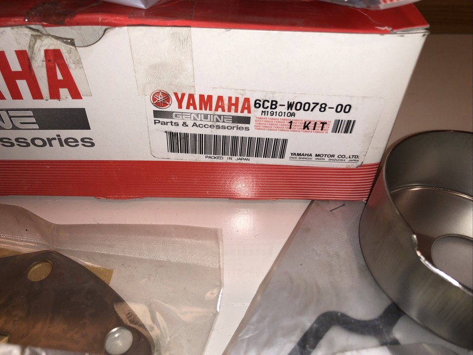 6CB-W0078-00-00 NEW GENUINE OEM YAMAHA OUTBOARD WATER PUMP KIT LOT E5 ...
