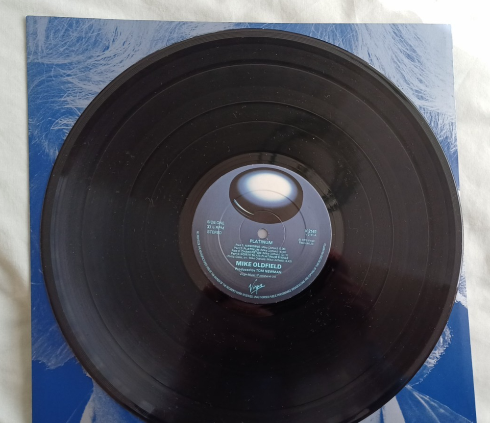 Mike Oldfield, Platinum Vinyl LP Record 1979 Virgin Records V2141 | eBay UK
