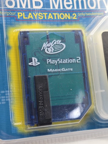 PS2 Memory Card 8 MB Blue Brand New Selaed Rare | eBay