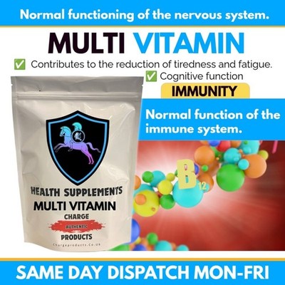 Multi Vitamin & Mineral Tablets Vitamins B9 B12 C - IRON Folic Acid ...