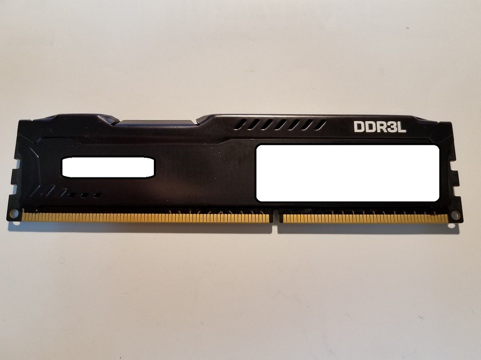 Major Brand 4 GB PC3L-12800 (DDR3-1600) 1Rx8 DDR3L Shielded Desktop RAM ...