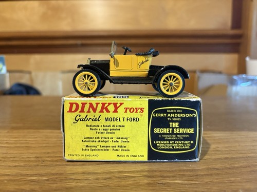 DINKY TOYS 109 “THE SECRET SERVICE” GABRIEL MODEL T FORD BOXED | eBay UK