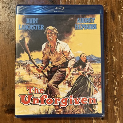 The Unforgiven (Blu-ray, 1960) Audrey Hepburn Burt Lancaster NEW SEALED ...