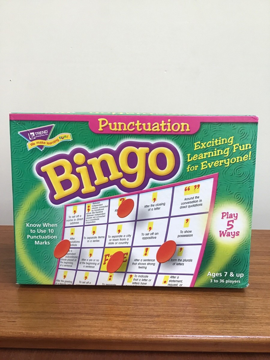 Board Games Punctuation RollPlayShop