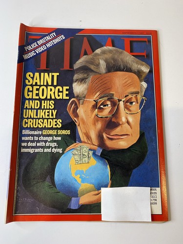 Time Magazine (September 1, 1997) (Billionaire George Soros) | eBay