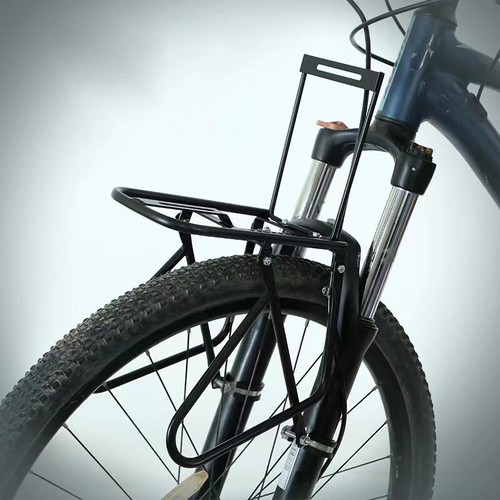 Cycling MTB Bike Bicycle Cycle Front Pannier Rack Carrier Bracket ...