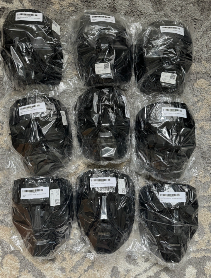 SQUID GAME BOSS MASK - HALLOWEEN PERFECT COSTUME MASK - HIGH QUALITY | eBay