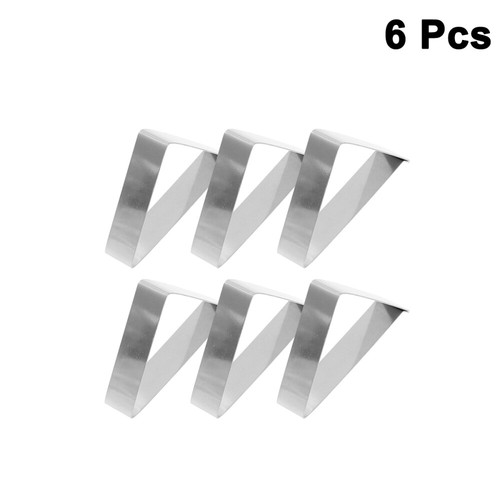 6 Pcs Triangular Tablecloth Clip Triangle Clamps Big Mouth Securing | eBay