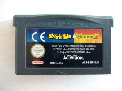2 in 1 Shark Tale & Shrek 2 / Nintendo Gameboy Advance / GBA / EUR | eBay
