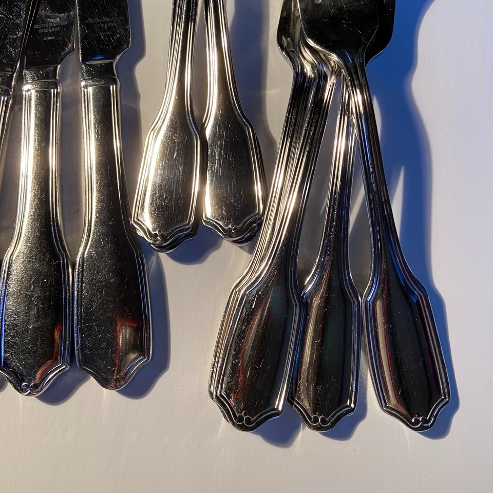 Reed & Barton 20 Piece Stainless Flatware Set, Service for 4 - CHOICE ...