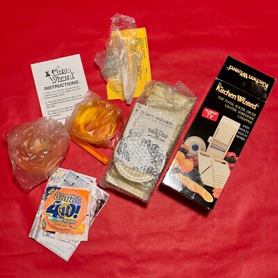 Kitchen Wizard AS SEEN ON TV 1995 Brand New! Includes bonus Citrus ...