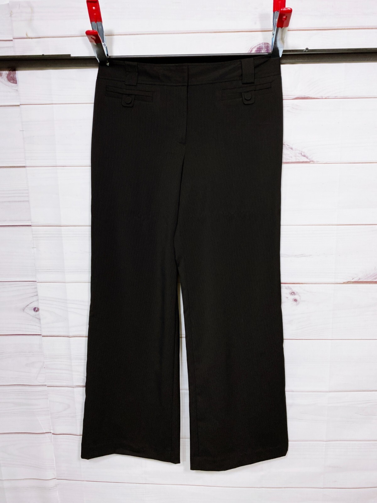 Ann Taylor Womens Pants Size 12 Signature Fit Just Below Waist Black ...