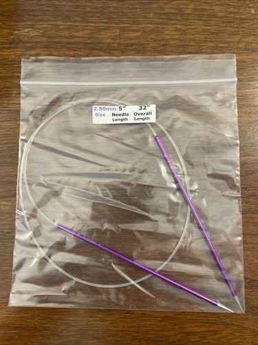 Signature Needle Arts Size 2.50mm Fixed Circ 5” X 32” Stiletto Brand ...