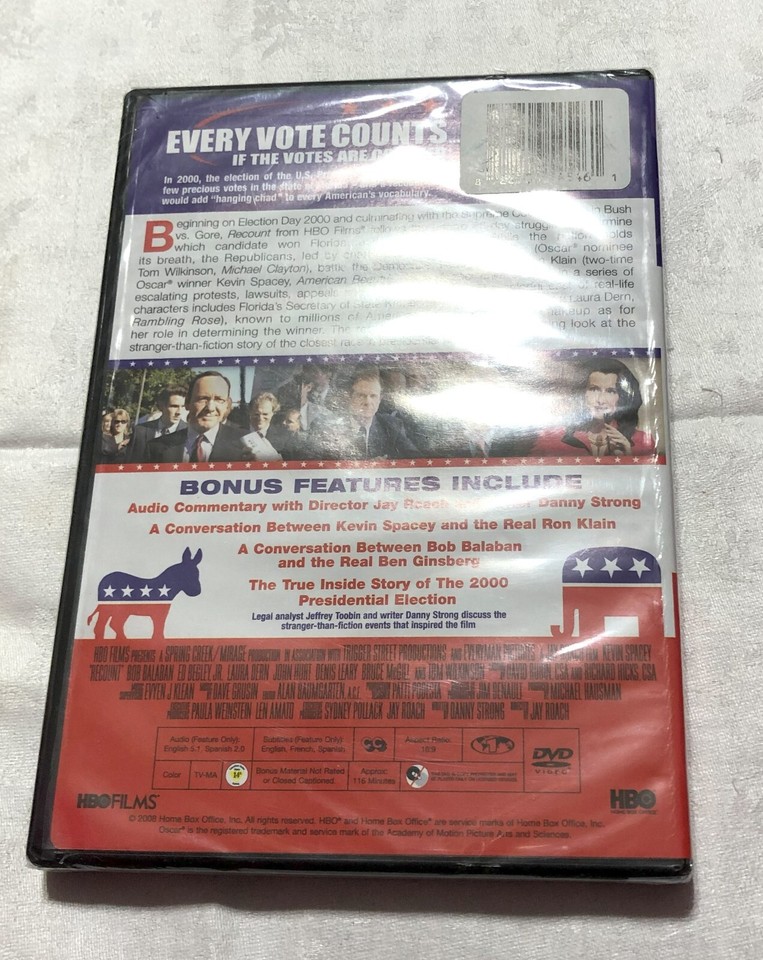 DVD - ReCount, The Story of the 2000 Presidential Election, by Danny ...