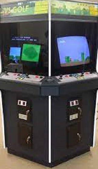 SUPER MARIO BROS/VS GOLF - NINTENDO VS ARCADE MACHINE by NINTENDO 1987 ...