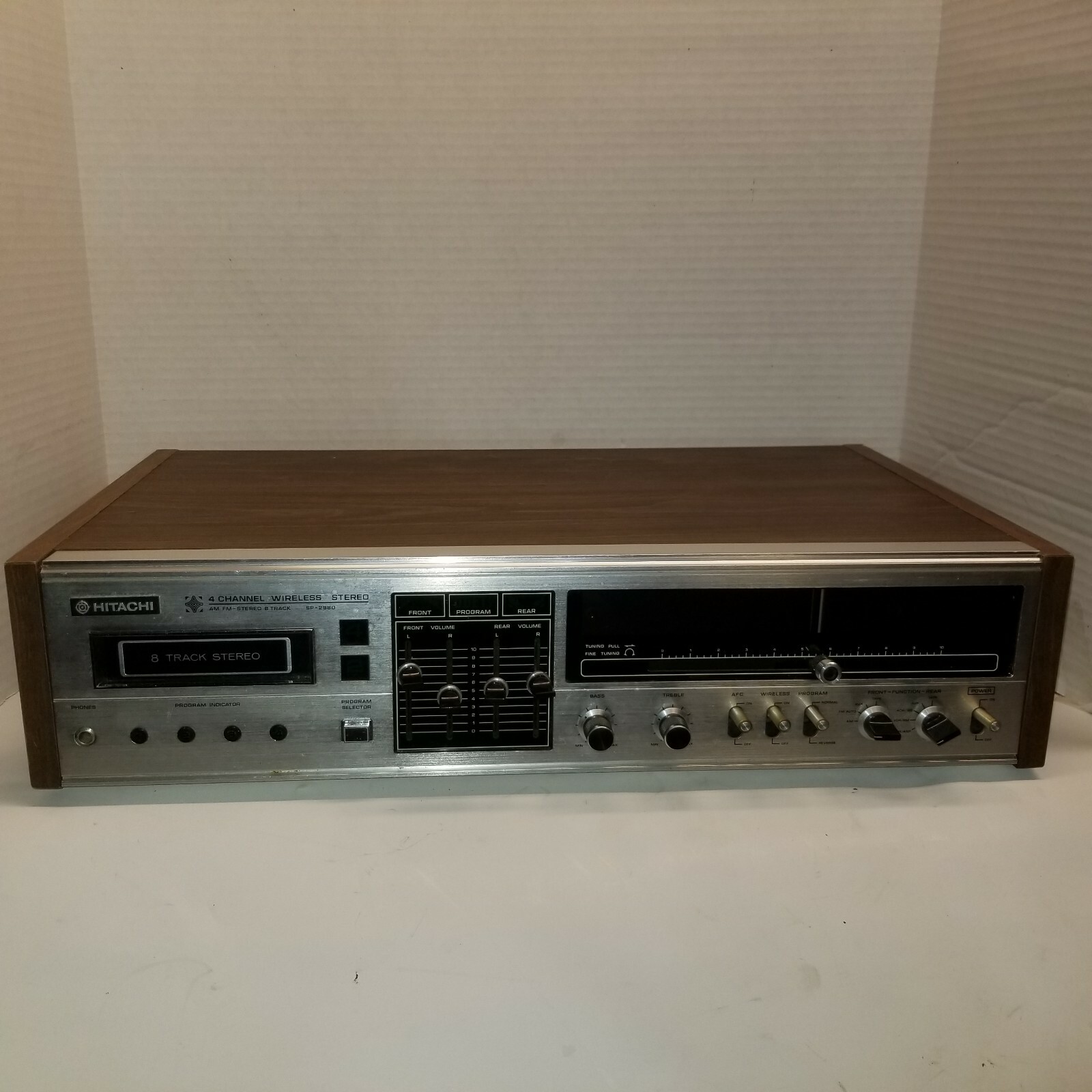 VINTAGE HITACHI STEREO RECEIVER 4 CHANNEL WIRELESS STEREO | eBay