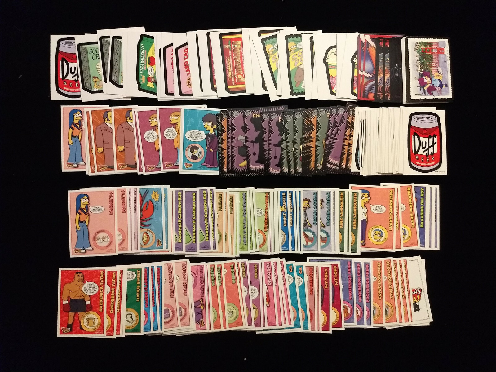 2001 Inkworks SIMPSONS MANIA card singles - 1.00 each - Complete your ...