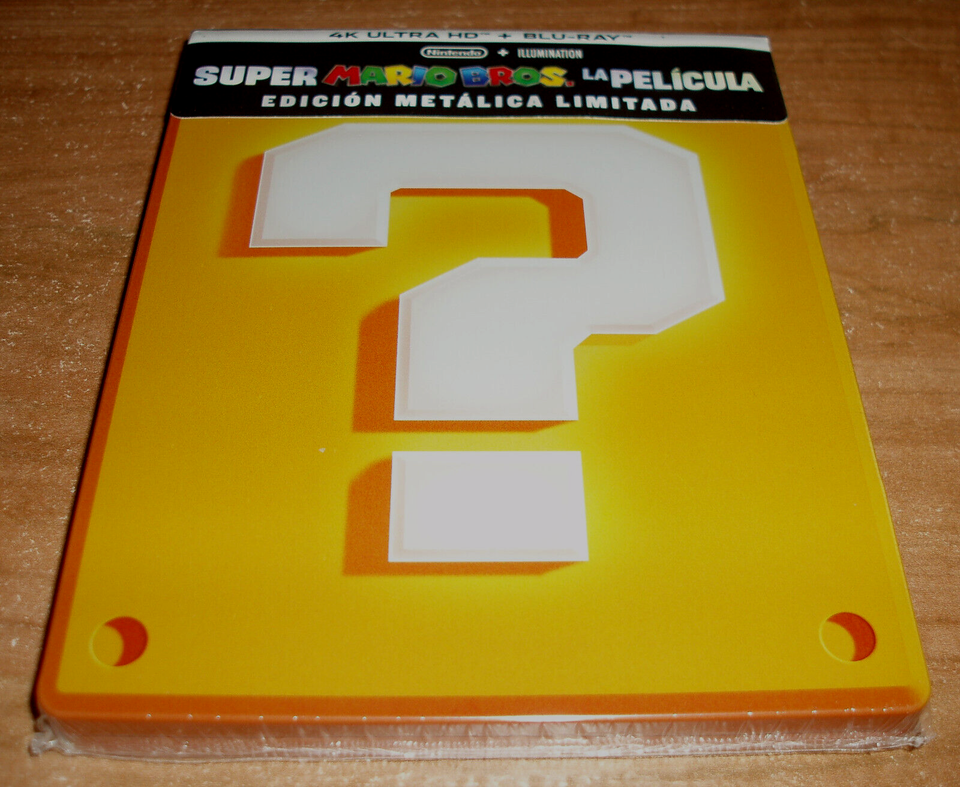 Super Mario Bros (The Super Mario Bros. Movie) 4K + Blu-Ray New ...