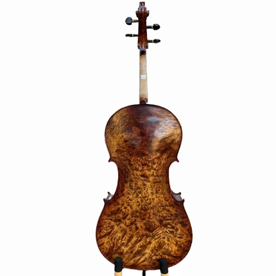 Khaen Instrument 4/4 Violin Neck Maple Hand Carved Maple Violin Neck ...