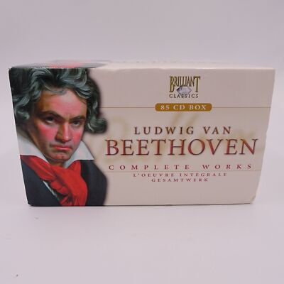 Ludwig van Beethoven Completew Works 85 CD Box Musik CD Gesamtwerk ...