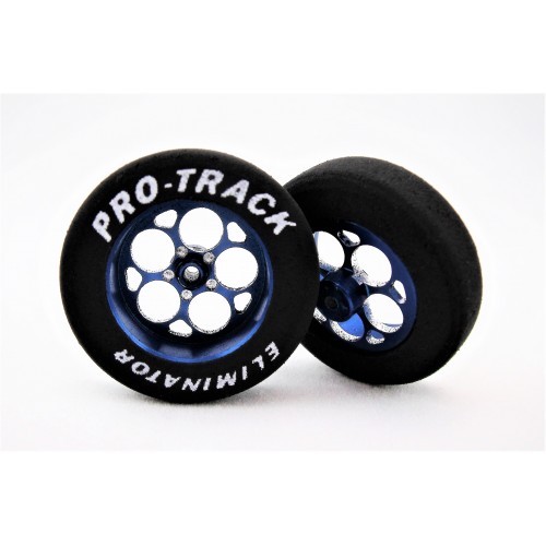 Pro Track Magnum in Blue 1-1/16" Foam Drag Front Wheels for 1/16" axle ...