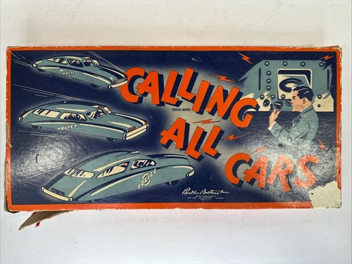 Calling All Cars Vintage Board Game - 100% COMPLETE | eBay