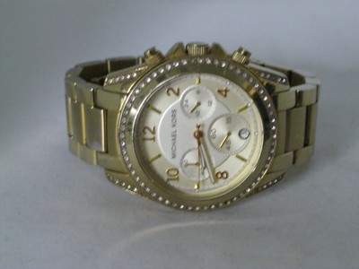 Michael Kors Golden Blair Glitz Watch Women's MK5166 | eBay