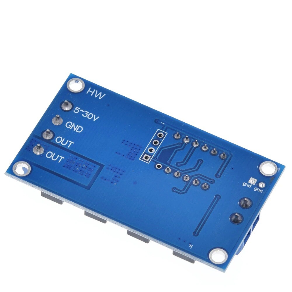 DC 12V 24V Timer Delay Delay Relay Switch Circuit Board Timing Control ...