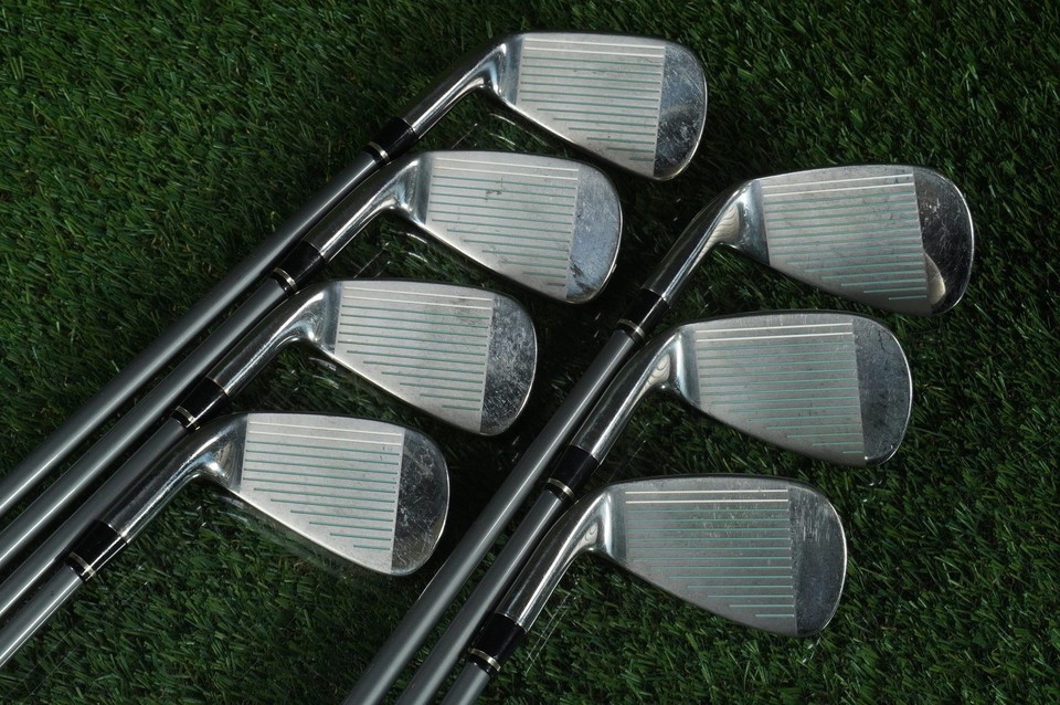 NIKE NDS IRONS SET 4-PW+SW (NO 9 IRON) LADIES WOMEN'S FLEX GRAPHITE RH ...