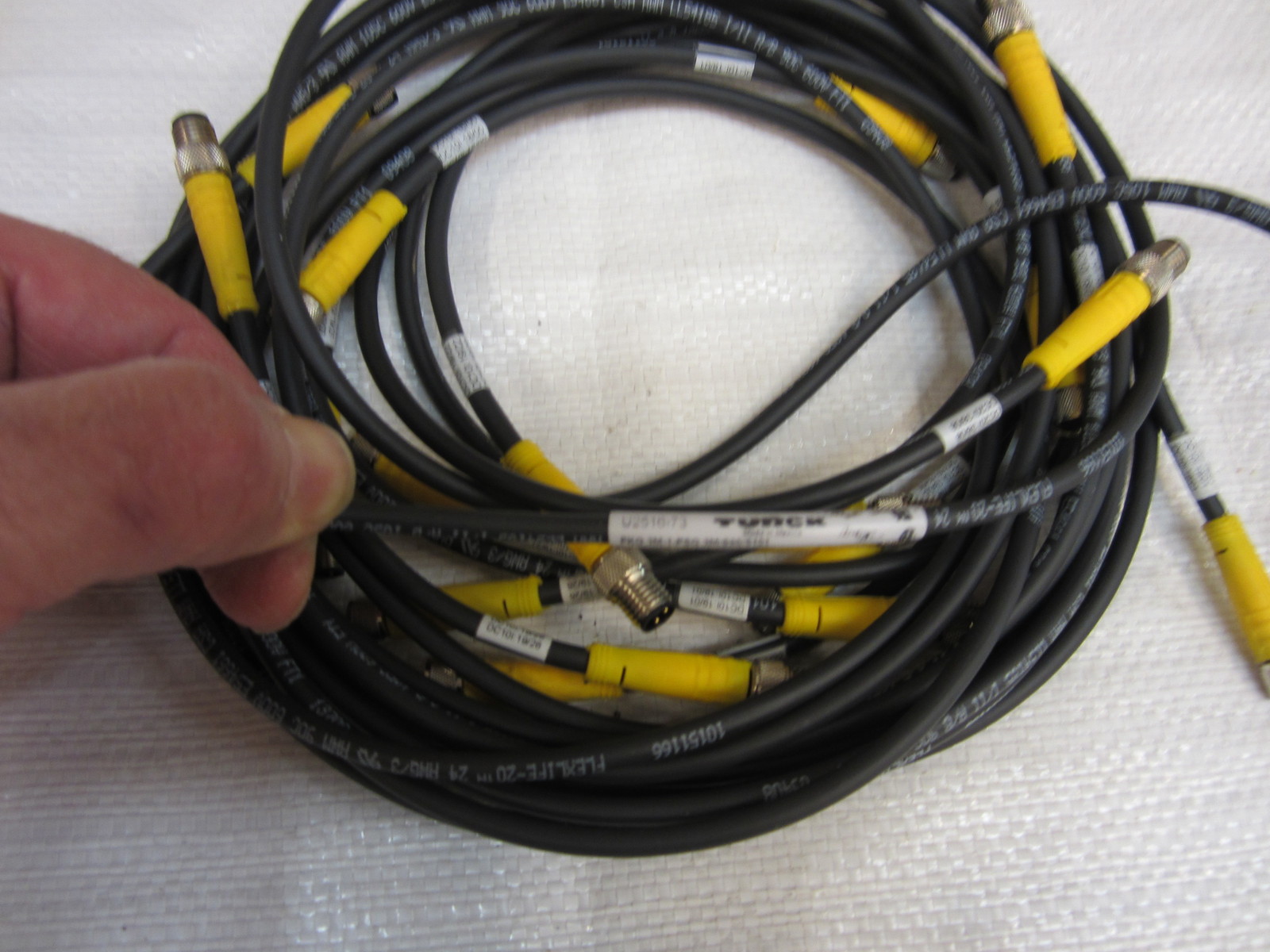 TURCK SENSOR CABLE PKG 3M-1-PSG 3M/S90/S101 , U2516-73 (9 PCS) | eBay