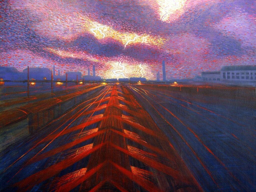 Luigi Russolo Luigi Russolo | Medioevo (1908 1909) | MutualArt