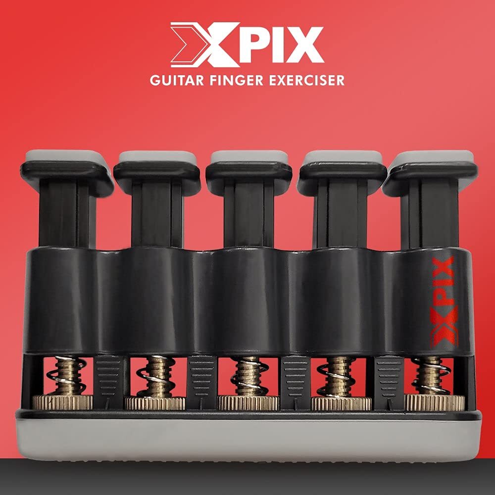 XPIX Guitar Finger Exerciser for Training, Longevity and Accuracy ...