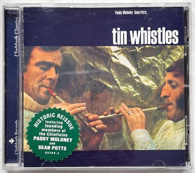 Tin Whistles Audio CD Paddy Moloney Sean Potts Peadar Mercier Claddagh ...