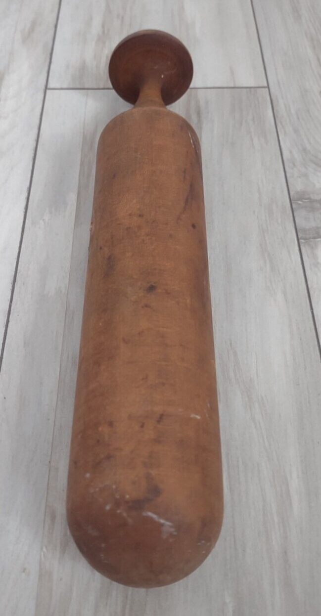 Vintage Primitive Farmhouse Kitchen Wood Pestle Grinder Masher Meddler ...