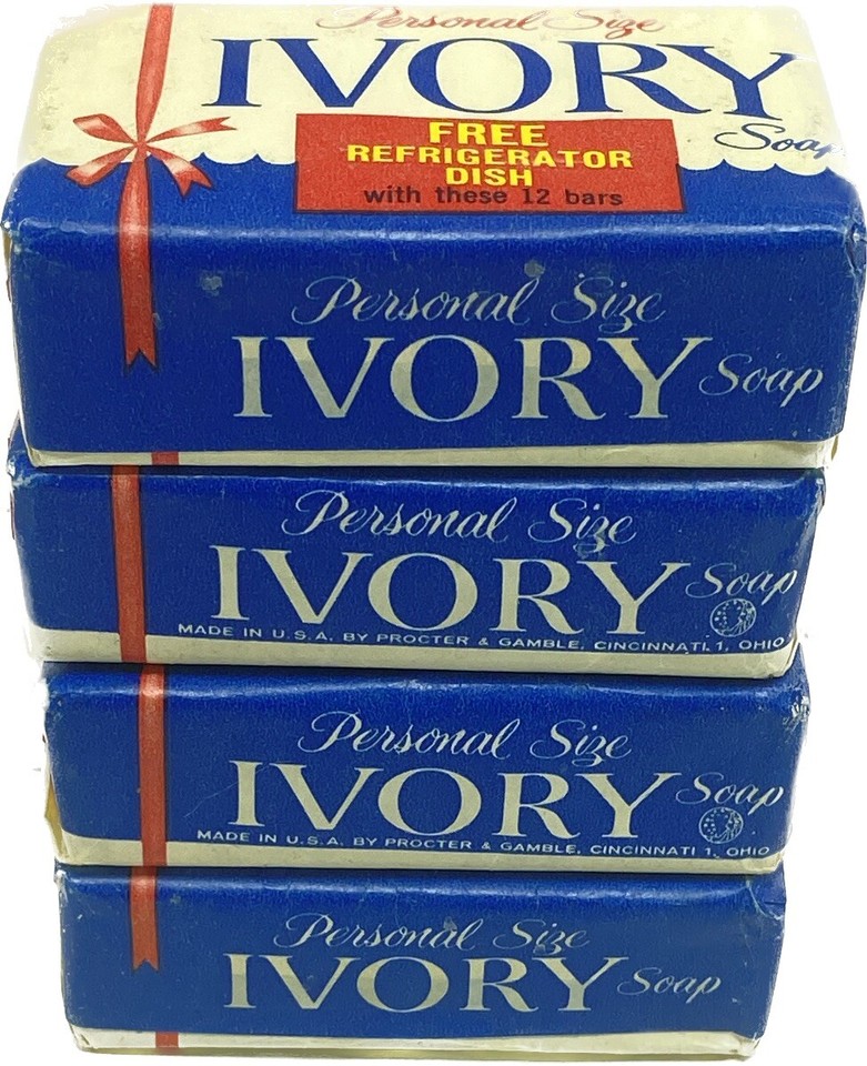Vintage Ivory Soap Bars - 1960s -Proctor & Gamble - Lot Of 4 - Personal ...