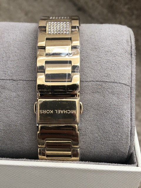 Michael Kors Janelle Gold Pave Women's Wristwatch - MK7097 for sale ...