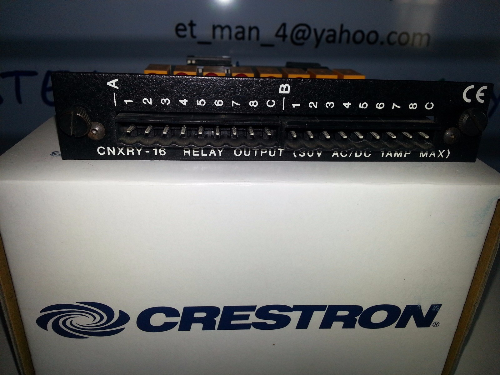 CRESTRON CNXRY-16 16 RELAY CONTROL CARD RACK2 PRO2 AV2 | eBay