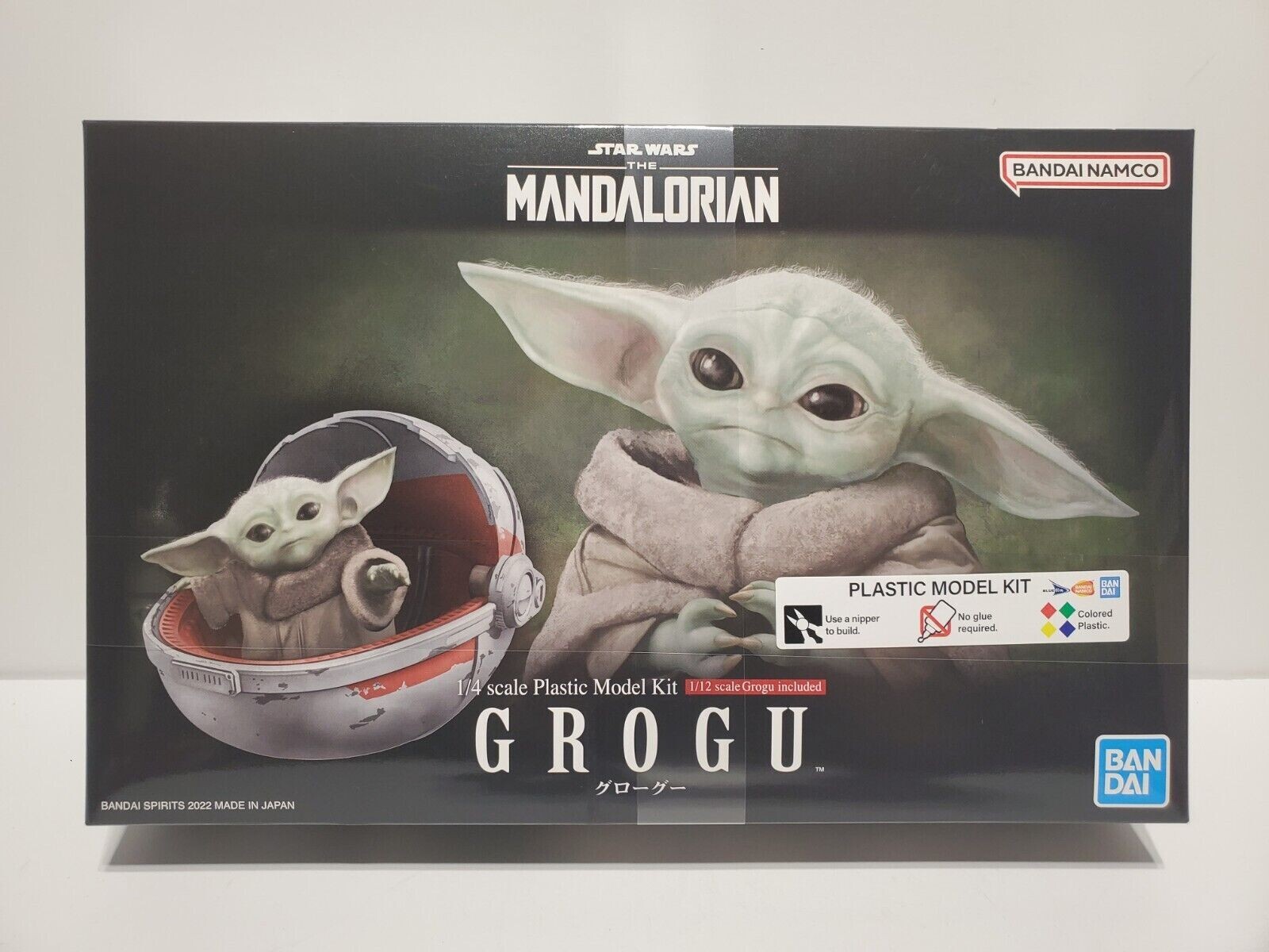 Bandai Hobby Star Wars The Mandalorian Grogu 1/4 & 1/12 Model Kit ships ...